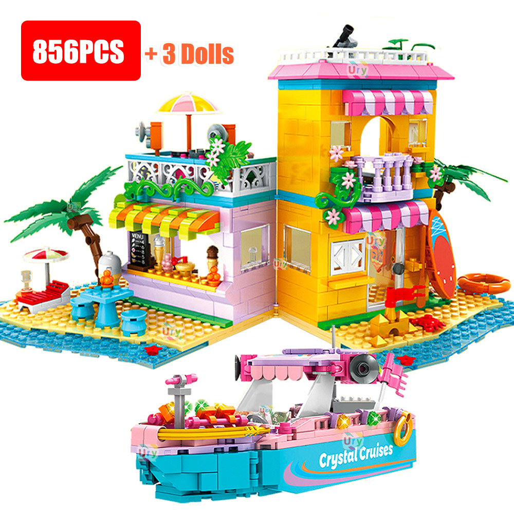 Jual Friends Houseboat Cottage on The Beach House Model Seaside Park ...