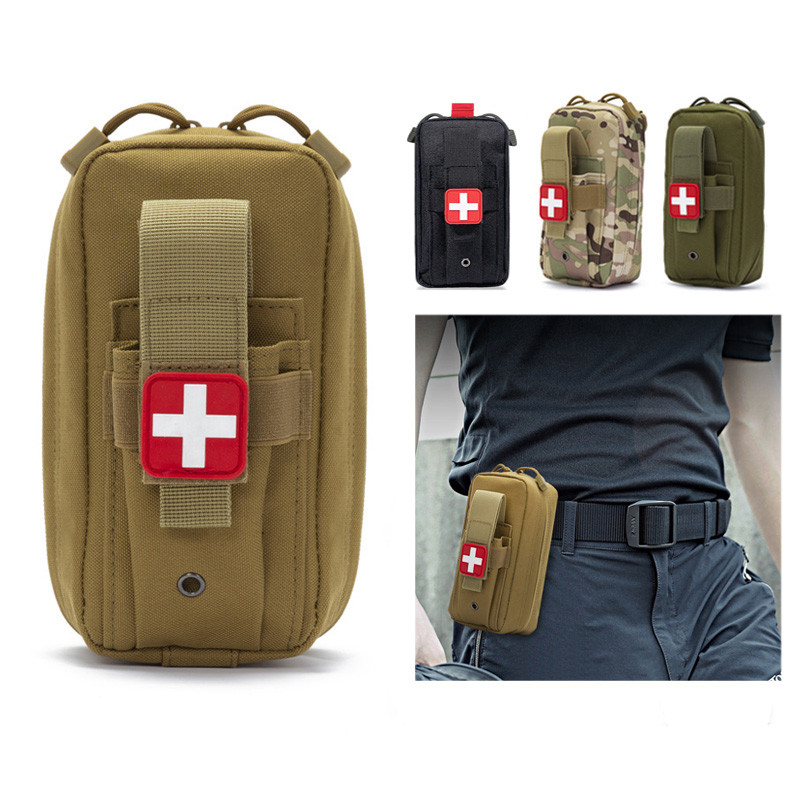 Jual Tactical First Aid Kits Bag Molle Medical Pouch Tourniquet Holder ...