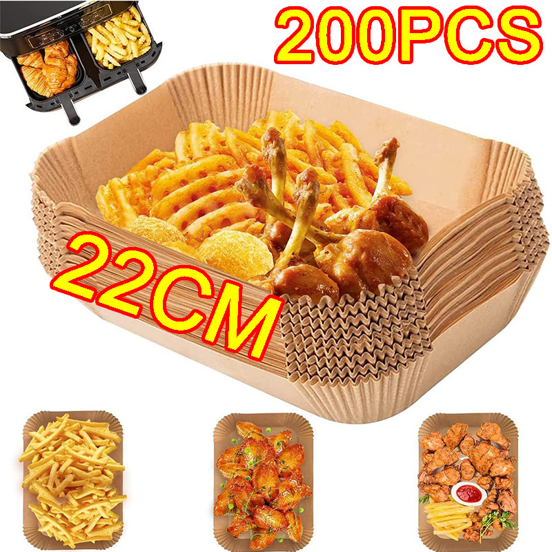 Jual Air Fryer Cooking Baking Paper For Ninja Dual Xl Foodi Af300 Af400 ...