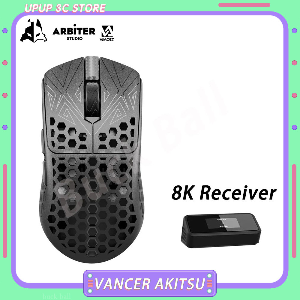 Jual PRE-ORDER Vancer AKITSU Carbon Fiber 8K Wireless Gaming Mouse PAW ...
