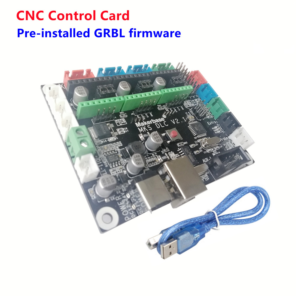 Jual GRBL laser engraving parts MKS DLC v2.1 board cnc usb breakout plate DIY control card for ...
