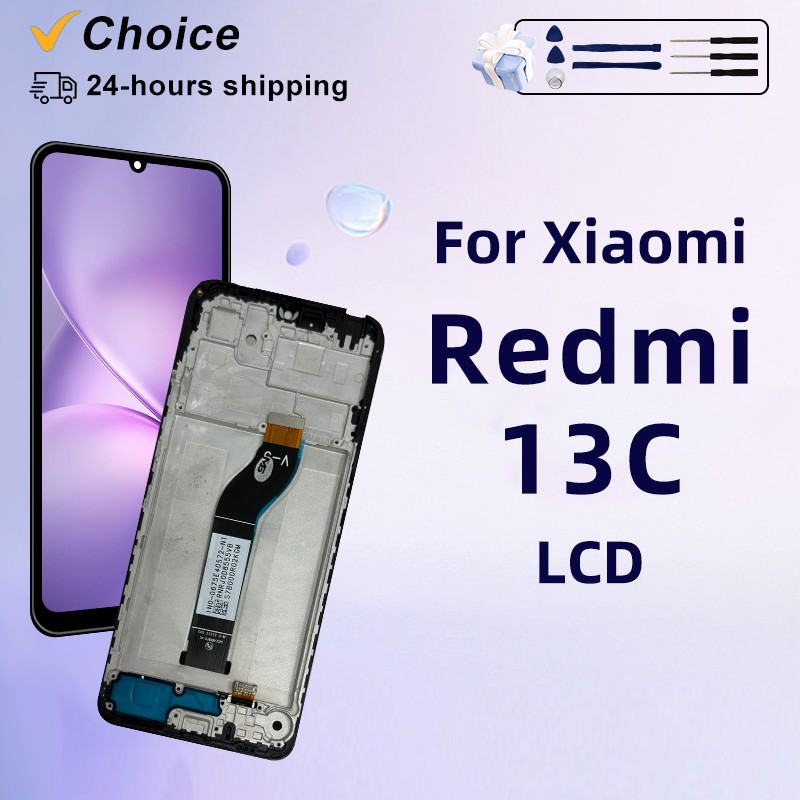 Jual All Texted For Xiaomi Redmi 13C Lcd Display Touch Screen Digitizer ...