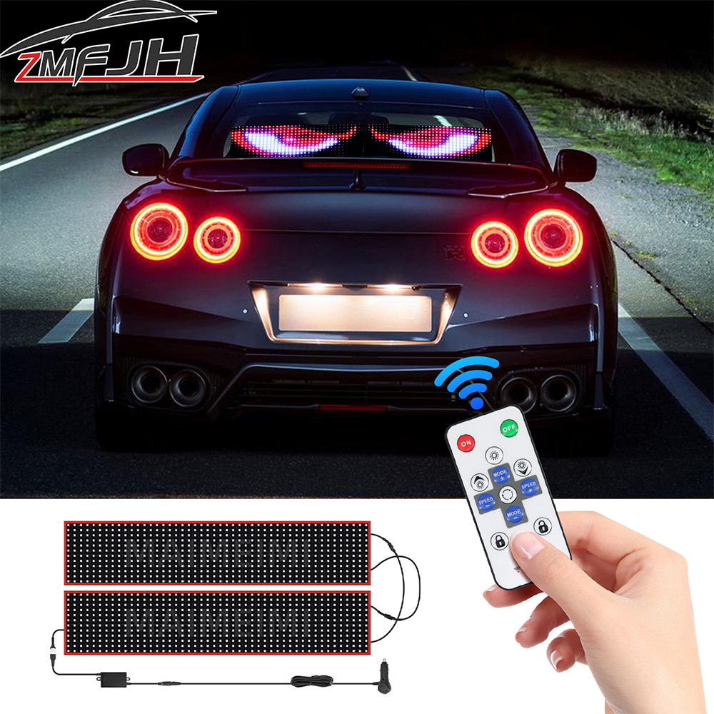Jual Led Sign Remote Control Scrolling Animation Display Led Matrix ...