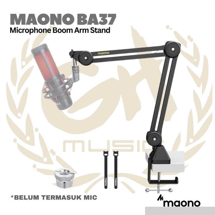 Jual BRG BARU Maono BA37 Microphone Boom Arm Stand - Stand Mic Jepit ...