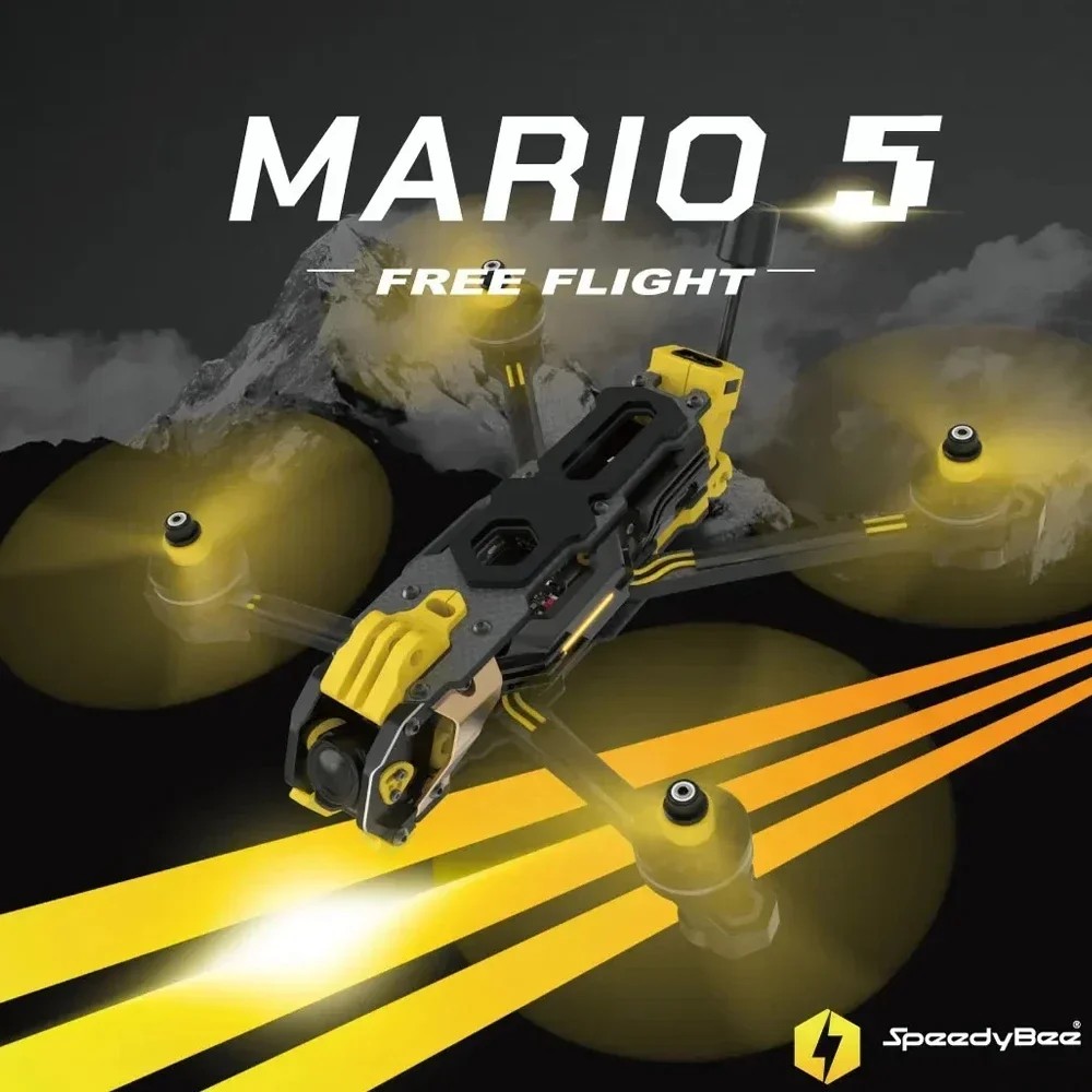 Jual Speedybee Mario 5 Frame Kit Dc / Xh Version With Carbon Fiber ...