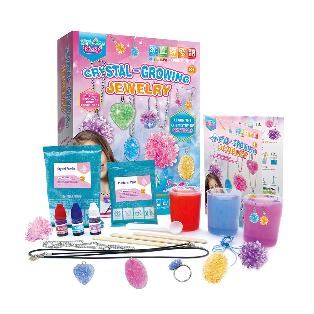 Jual Crystal Growing Jewelry Kit CurioKit - Mainan Edukasi STEM Anak ...