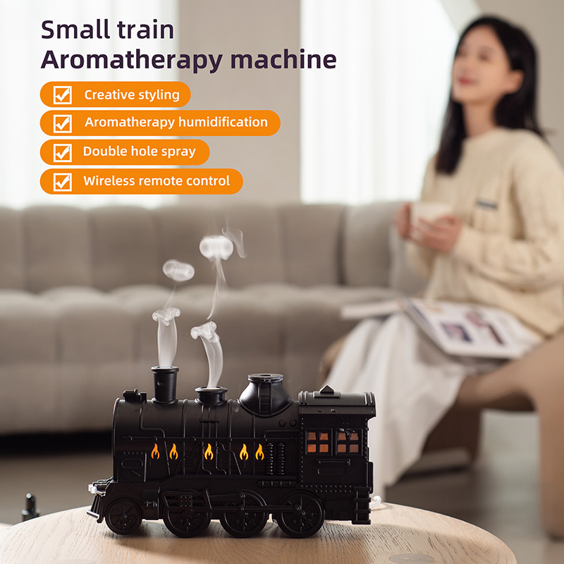 Jual 300ml Magic Train Large Room Remote Control Aromatherapy Diffuser ...