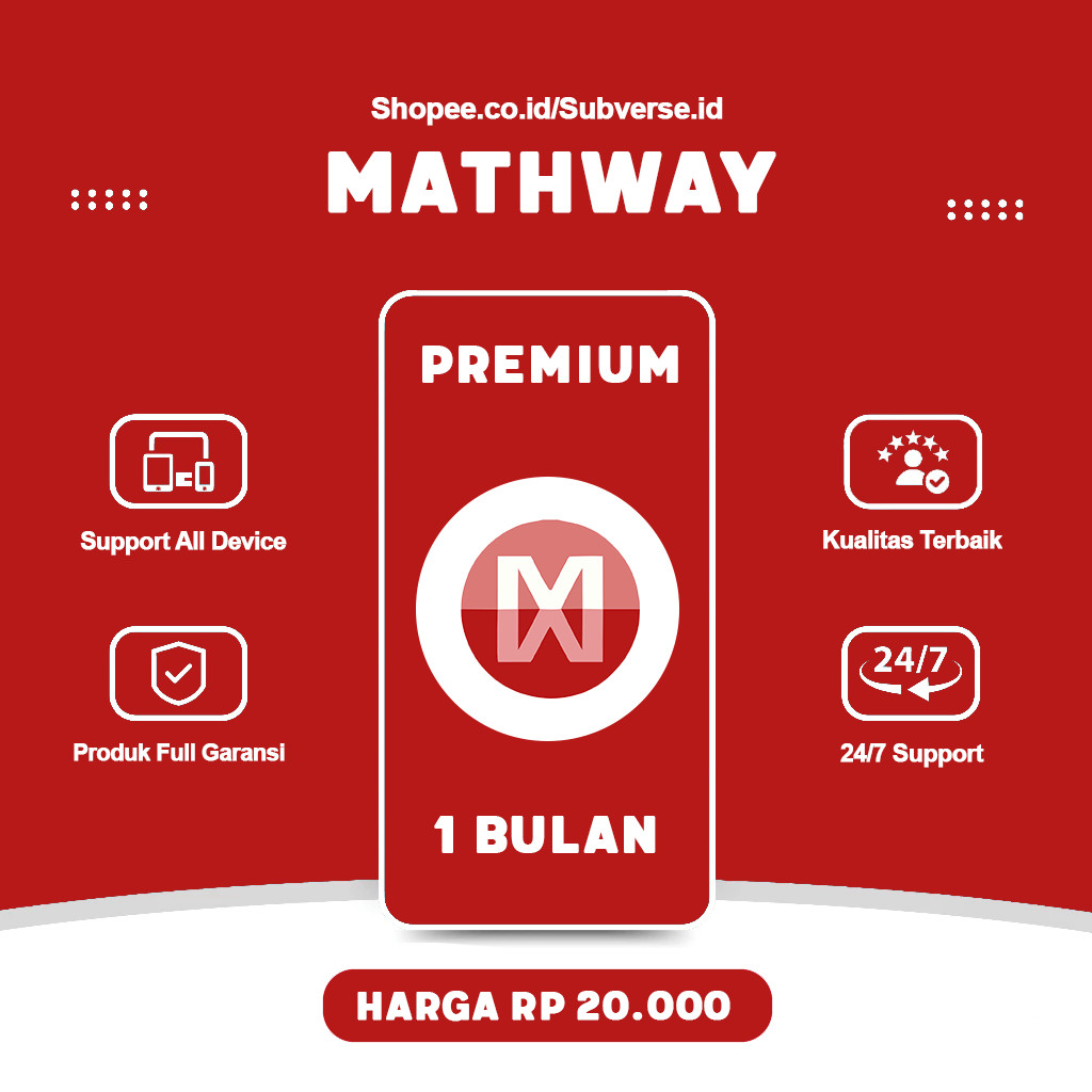 Jual Mathway Premium 1 Bulan - Solusi Matematika | Shopee Indonesia