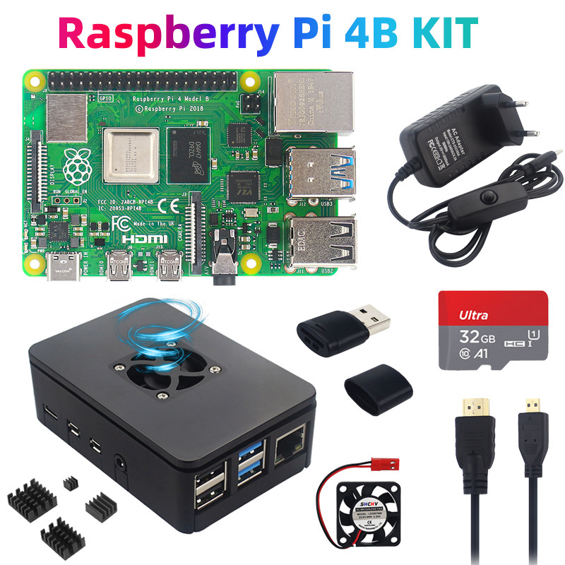 Jual Official Original Raspberry Pi 4 Model B 8Gb 4Gb 2Gb 1Gb Ram ...