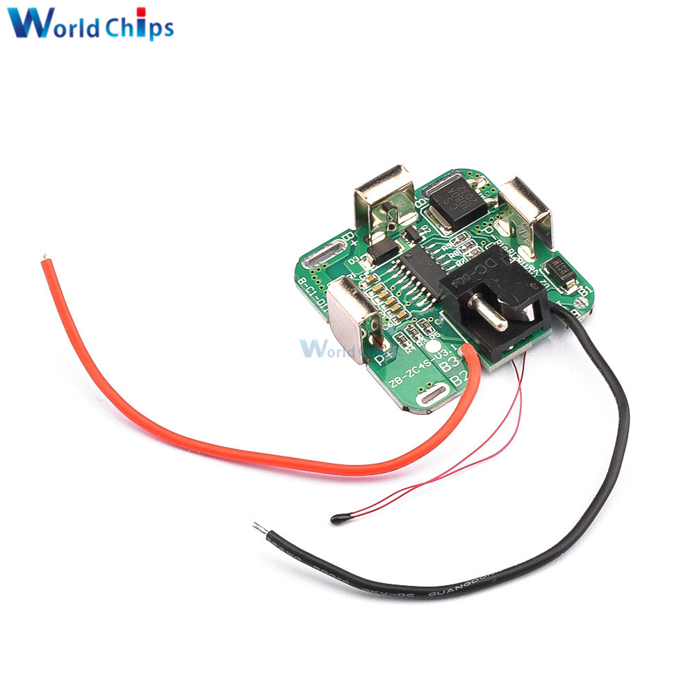 Jual BMS 4S 16.8V 30A 18650 Li-ion Lithium Battery Protection Board PCB ...