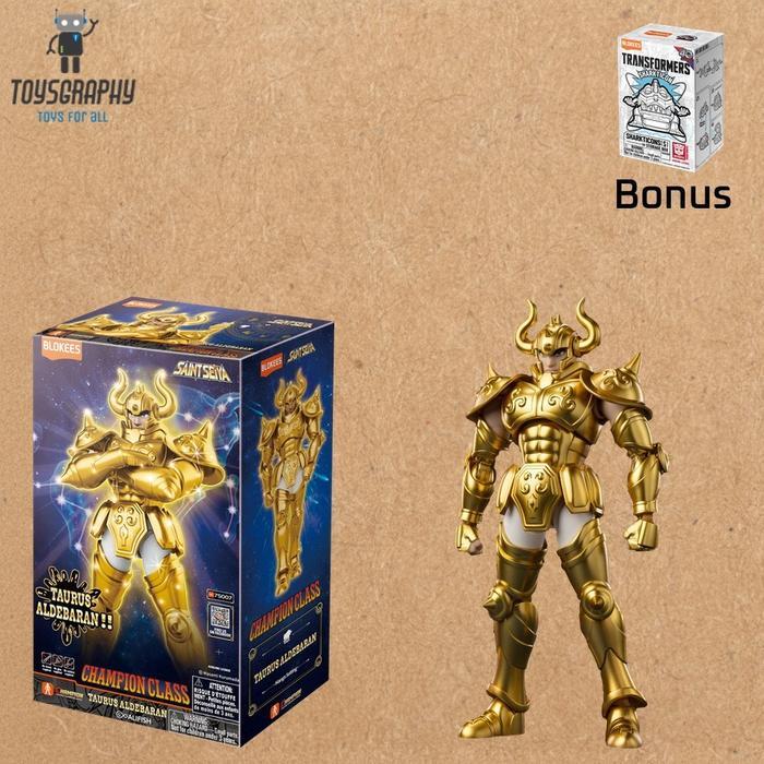 Jual Blokees Saint Seiya Champion Class TAURUS Aldebaran Action Figure ...