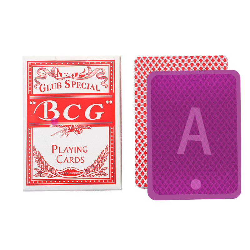 Jual Infrared Marked BCG Playing Cards For Infrared Contact Lenses ...