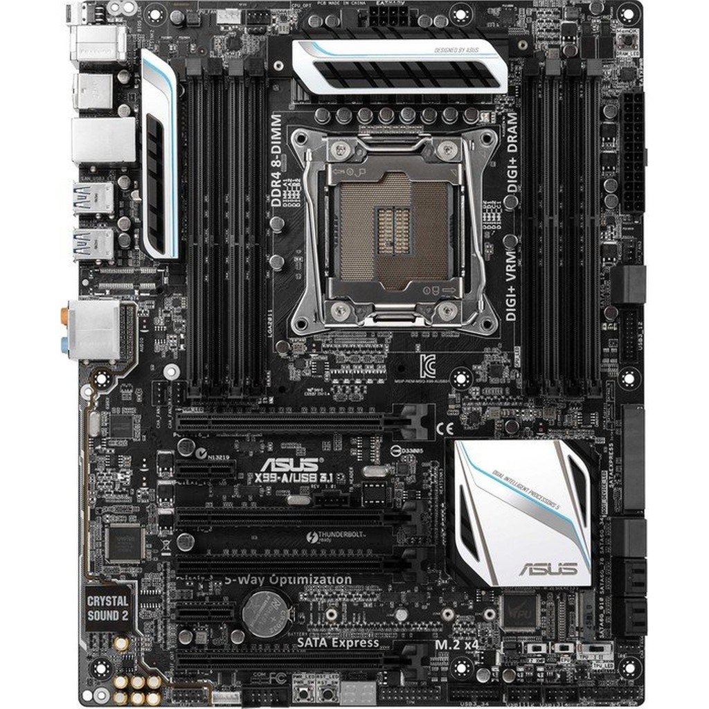 Jual X99 Motherboard LGA 2011-V3 ASUS X99-A/USB3.1 PCI-E 3.0 USB3.1 ATX ...
