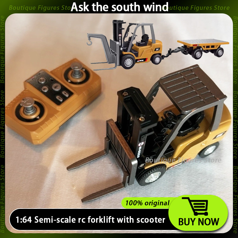 Jual Ask Nanfeng 1/64 Rc Forklift Mini Semi-Proportional 2.4G Rc Car ...