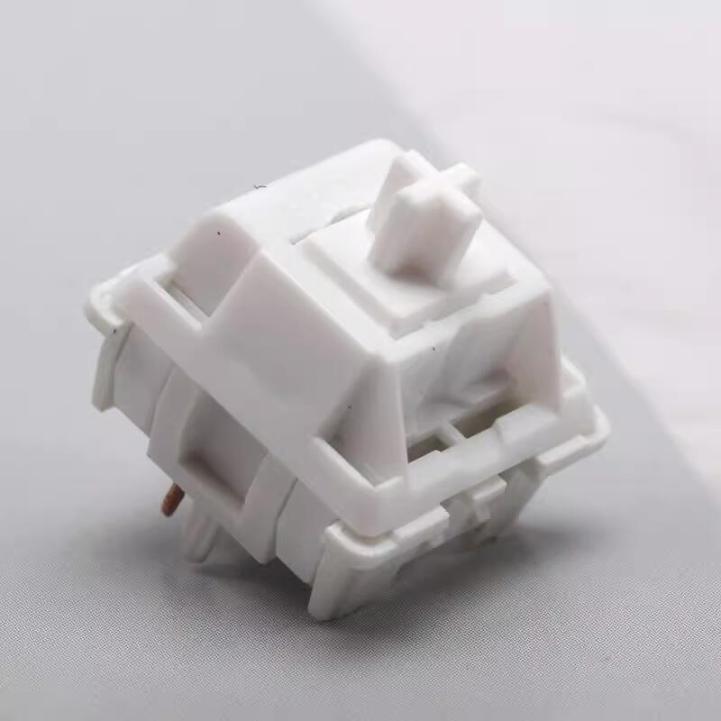 Jual FEKER White Marble Switch 42 gf 5 Pins Linear Switches For ...