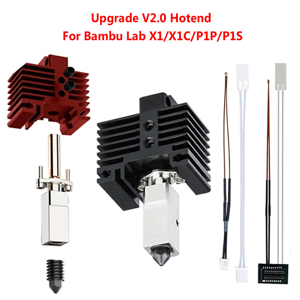 Jual Upgrades V2 Hotend Kit For Bambu Lab P1P X1 P1S X1C Hot End ...