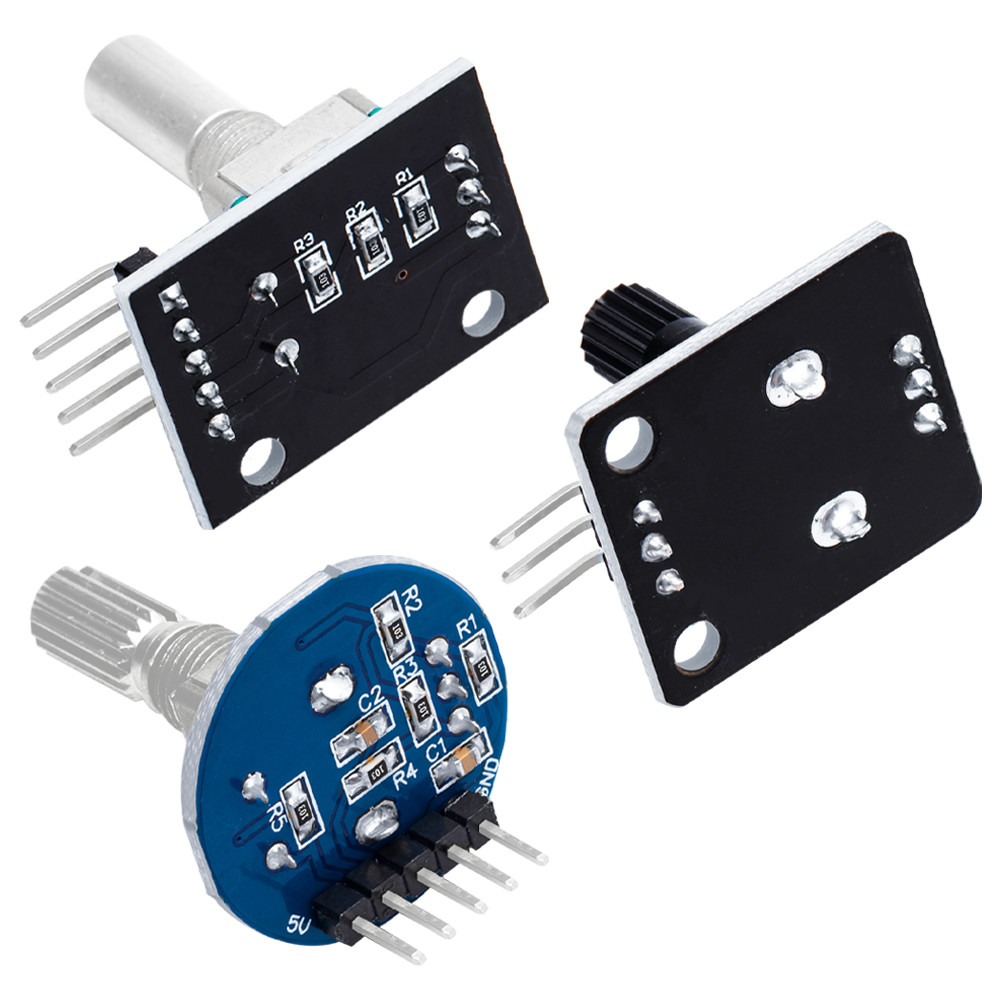 Jual 360 Degrees Rotary Encoder Module Rotary Potentiometer Analog Knob ...
