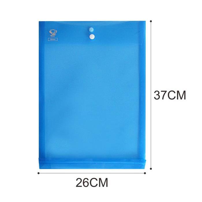 Jual 1tgo- Eagle Files Map Plastik Kancing Bening Vertical Folio (F4 ...
