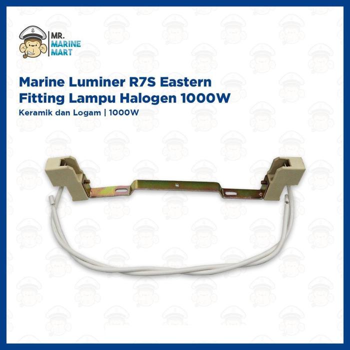 Jual Fitting Lampu Halogen R7S 1000 Watt Marine Luminer | Shopee Indonesia