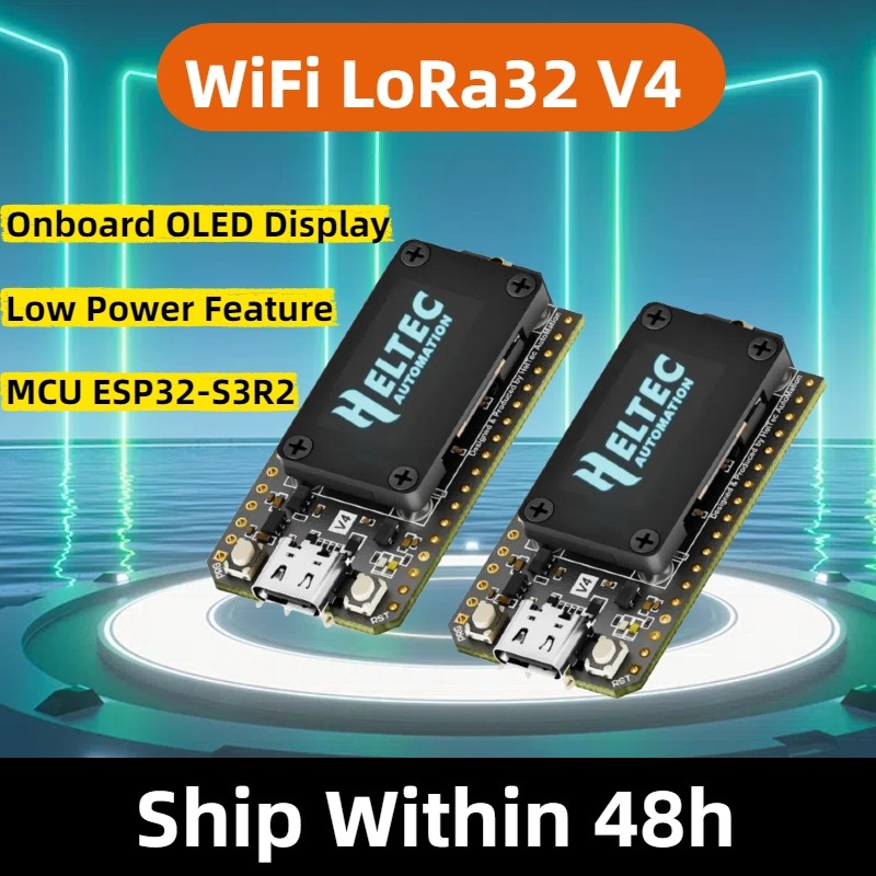 Jual Meshtastic Heltec Wifi Lora 32 V4 Esp32 Sx1262 Gps 0.96Inch Oled ...