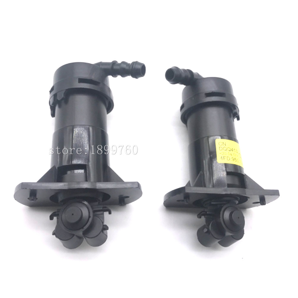 Jual Set Of Front Bumper Headlight Washer Lift Cylinder Spray Nozzle ...