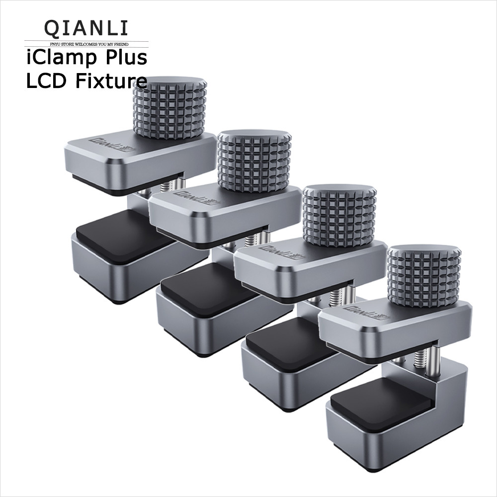 Jual LCD Fix Clamp QIANLI IClamp Plus 4PCS For Phone IPAD Metal Fixing ...