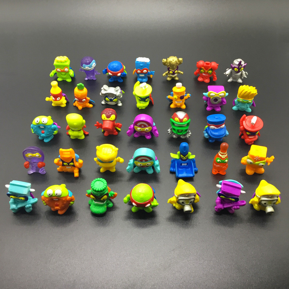 Jual 10-50pcs Original Superzings Superthings Action Figures 3CM Super ...