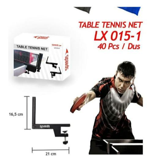 Jual TIANG NET PINGPONG TENIS MEJA SET SPEEDS 015-1 (TERMASUK NET SET ...