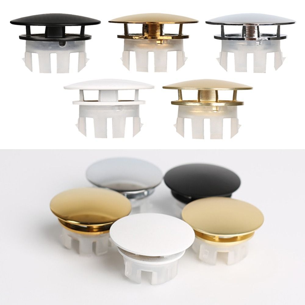 Jual Round Sink Overflow Covers Faucet Double Layer Replacement Sink ...