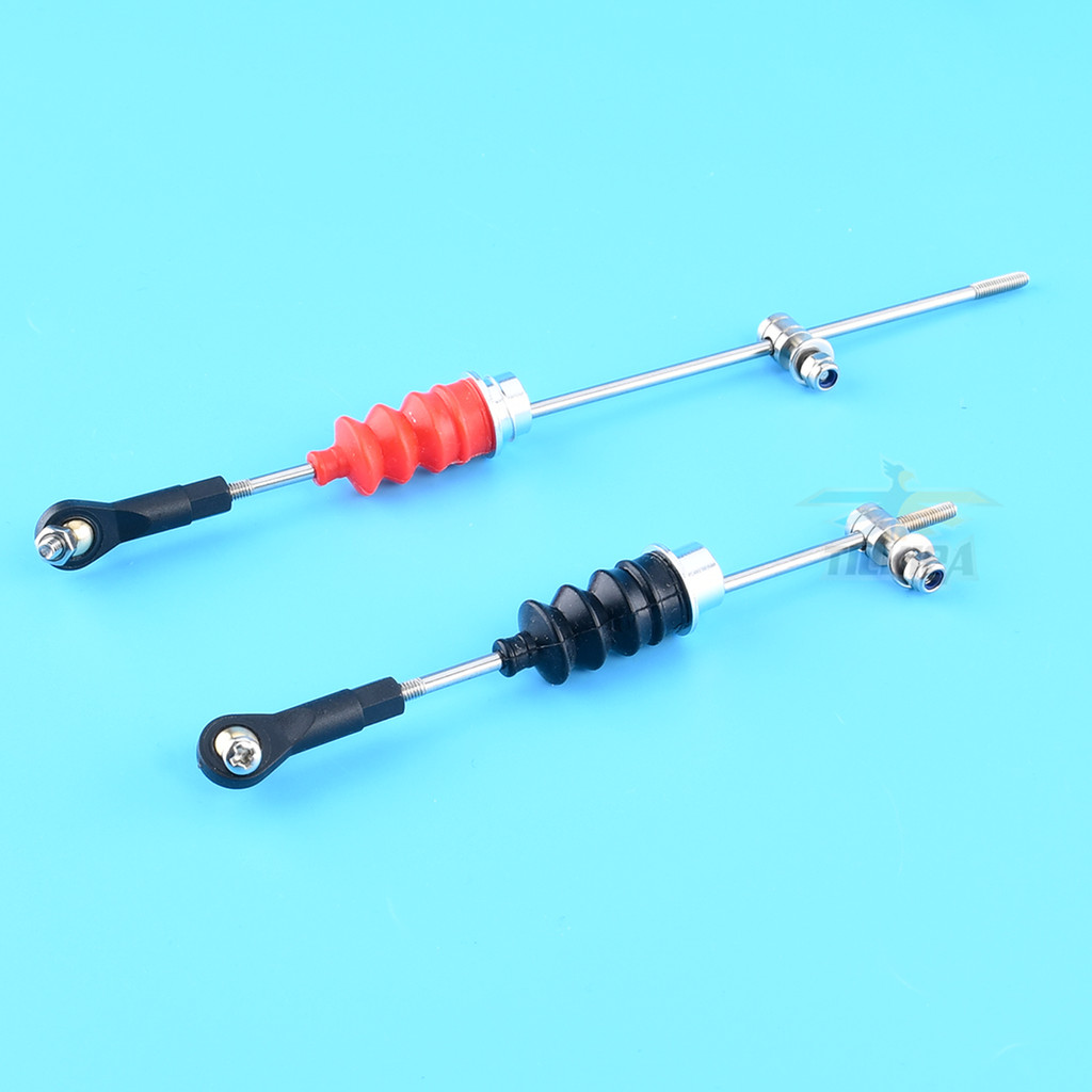 Jual 1Pc Rc Boat Push Rod Kit Include M3 Rod End+Rubber Bellows Radio ...
