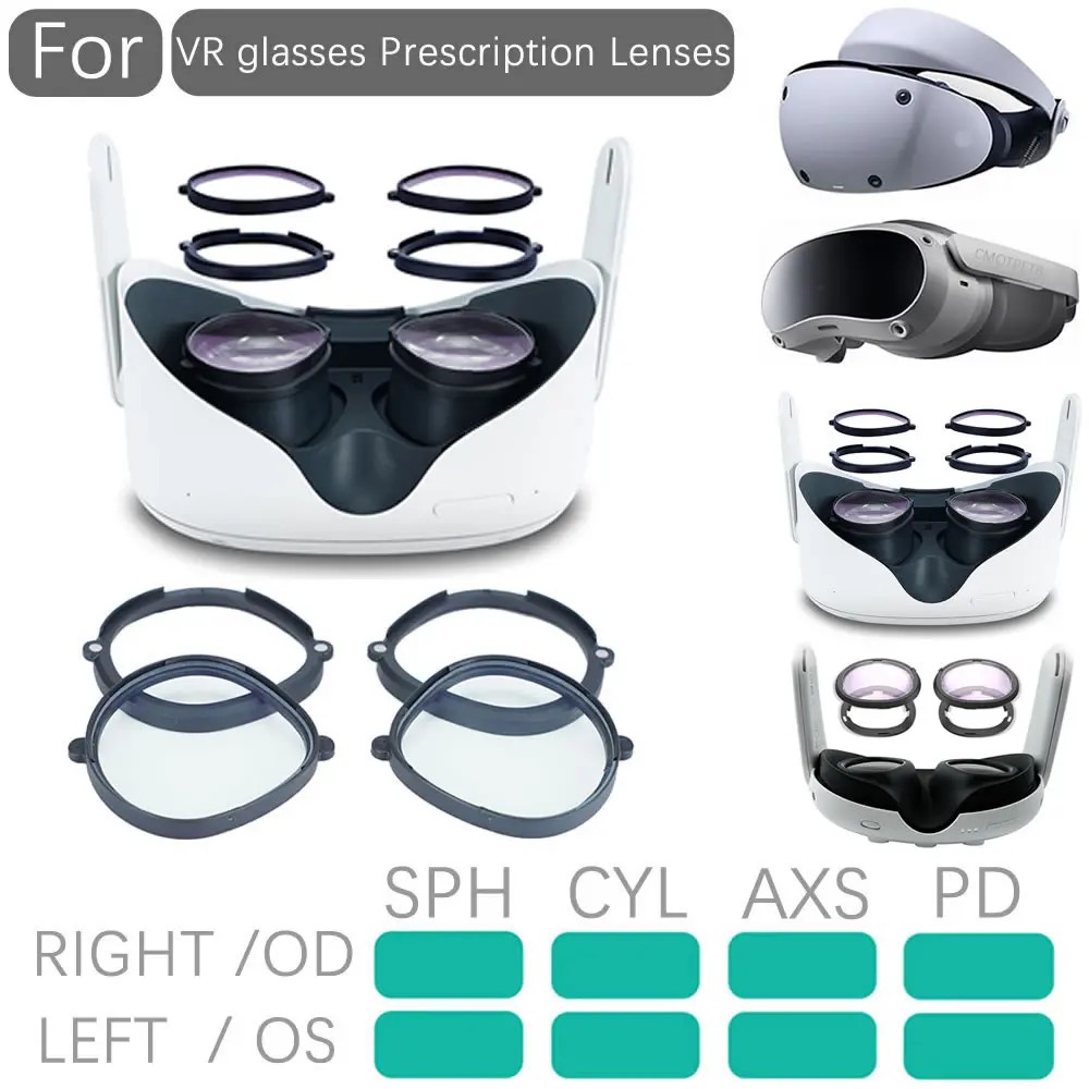Jual VR Glasses Prescription Lenses for Oculus Quest 2/Quest 3S/Quest 3 ...