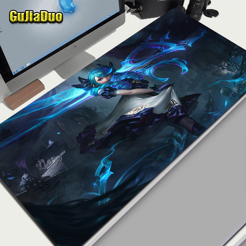 Jual Gwen League of Legends Comic Mouse Pad Large Computer Keyboard ...