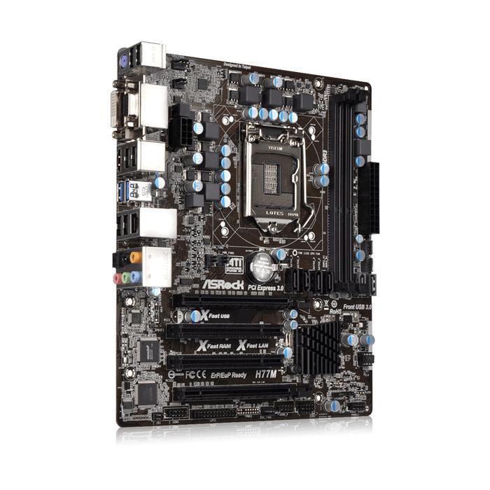 Jual Asus H77M Motherboard +I5 3570 Cpu Support Lga 1155 Core I7/I5/I3 ...