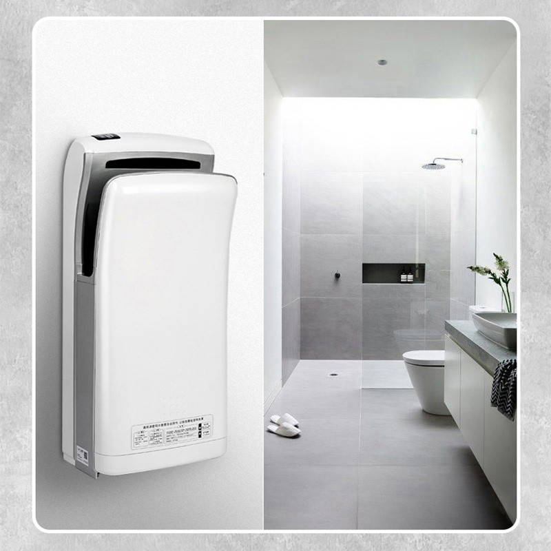 Jual 1800W Automatic Jet Hand Dryer with HEPA Vertical Slim Double for ...