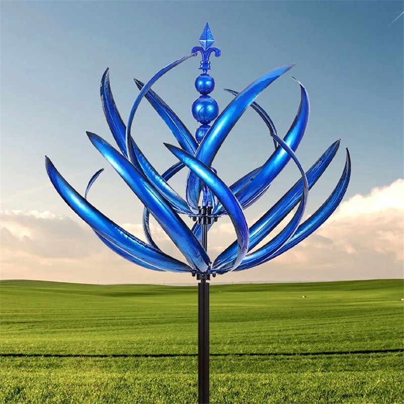 Jual Metal Wind Spinner Harlow Wind Rotator Iron Windmill Gardening ...