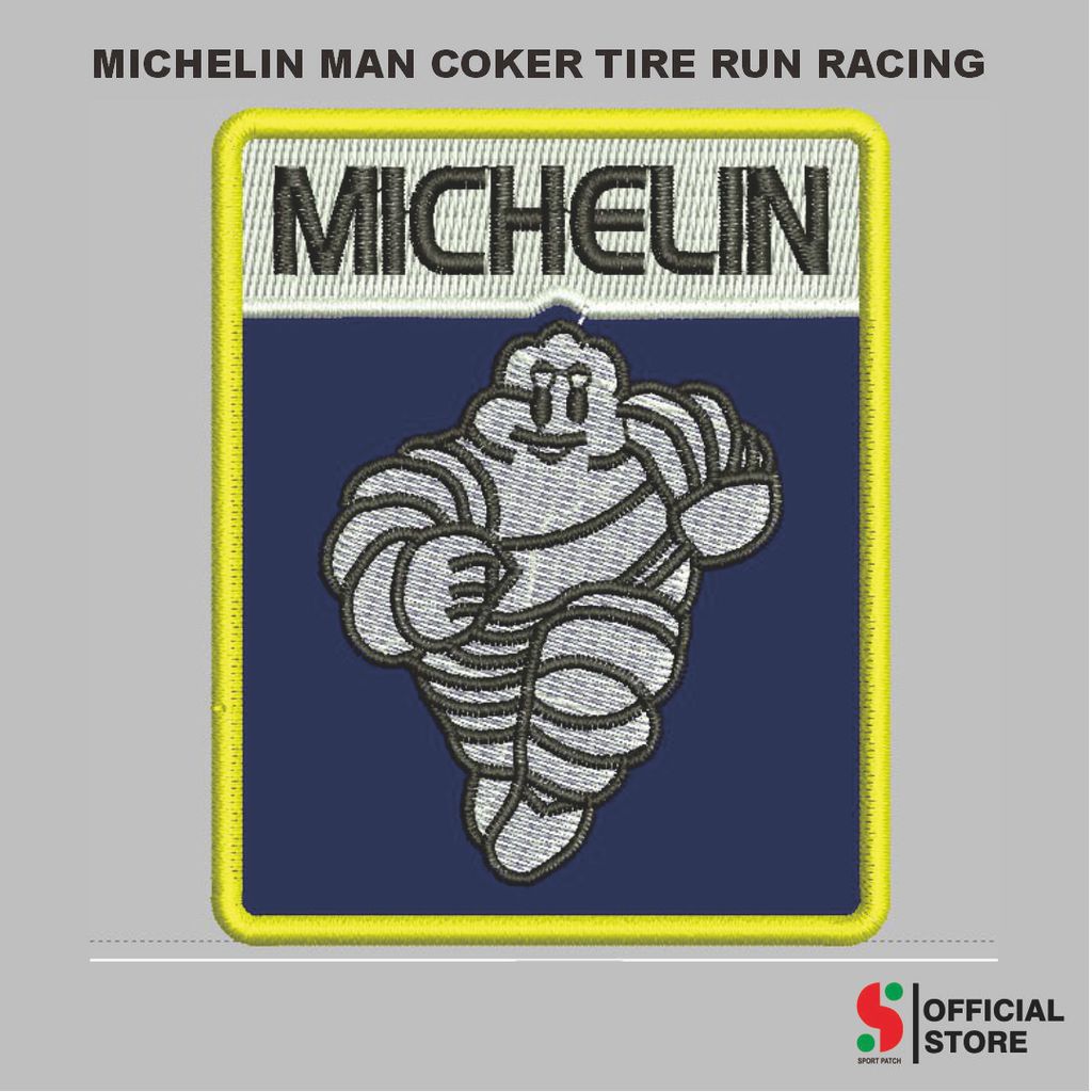 Jual SPORT-693 PATCH MICHELIN MAN COKER TIRE RUN RACING BORDIR KOMPUTER ...