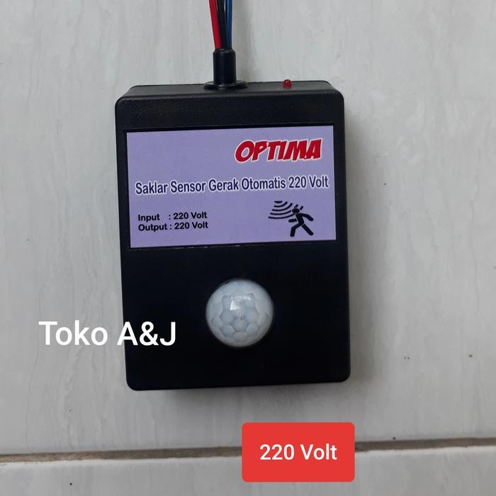 Jual Saklar sensor gerak 220 volt, sensor pir otomatis | Shopee Indonesia