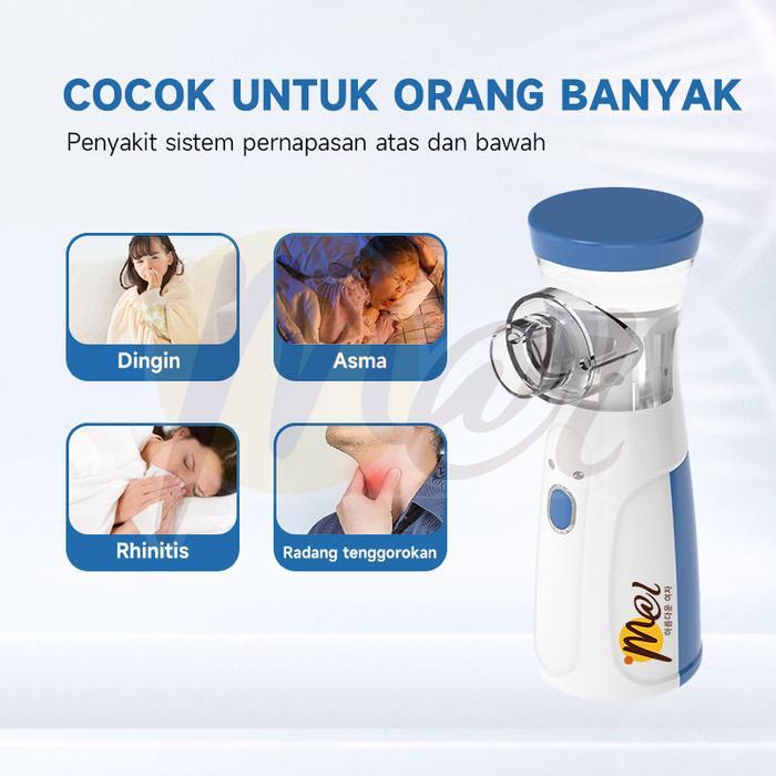 Jual Mci Nebulizer Portabel Mesh Alat Uap Bantu Pernafasan Asma ...