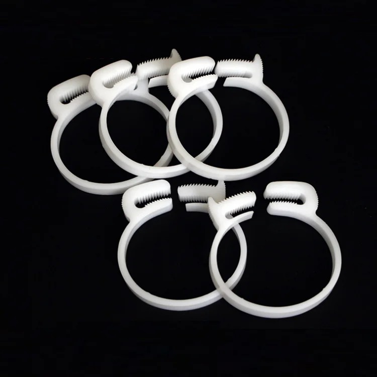Jual 10pcs Hose Clamps 3.8~59mm Plastic Line Water Pipe Strong Clip ...