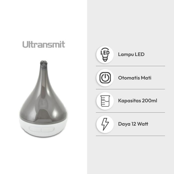 Jual Azko Ultransmit Vivi Diffuser Aromaterapi - Abu Abu Dispenser ...
