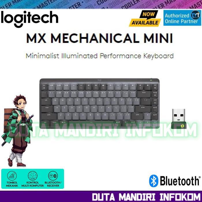 Jual Logitech MX Mechanical Mini - Wireless Bluetooth Minimalist ...