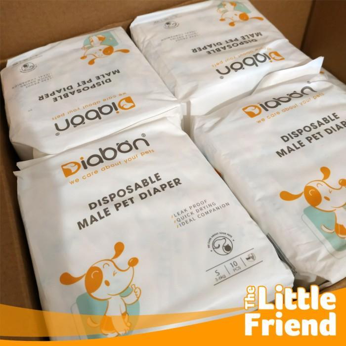 Jual Diabon Male Pet Diapers Popok Anjing Jantan Pempers Doggy Puppy ...