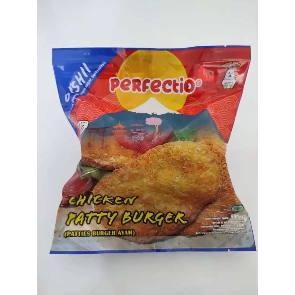 Jual Perfectio Chicken Patty Burger 500 gram | Shopee Indonesia