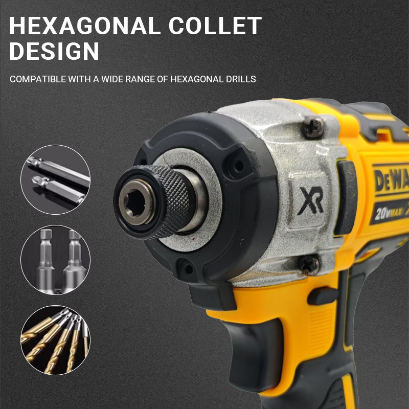 Jual DEWALT DCF887 20V XR Brushless Impact Wrench, 1/2" Anvil 203Nm ...