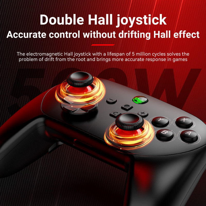 Jual BSP-S13E Switch Gaming Controller TURBO Hall Rocker Bluetooth Dual ...