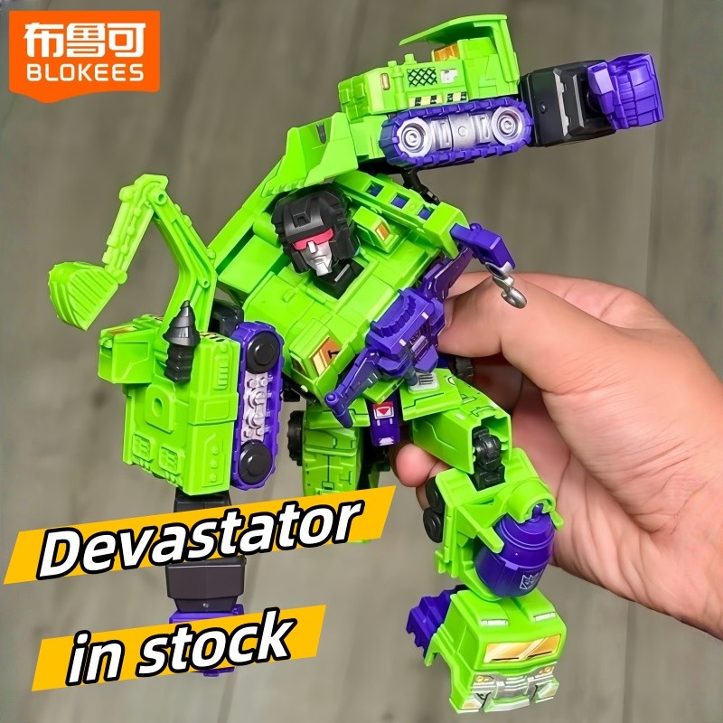 Jual In Stock Blokees Devastator Transformers Defender Version 123 ...