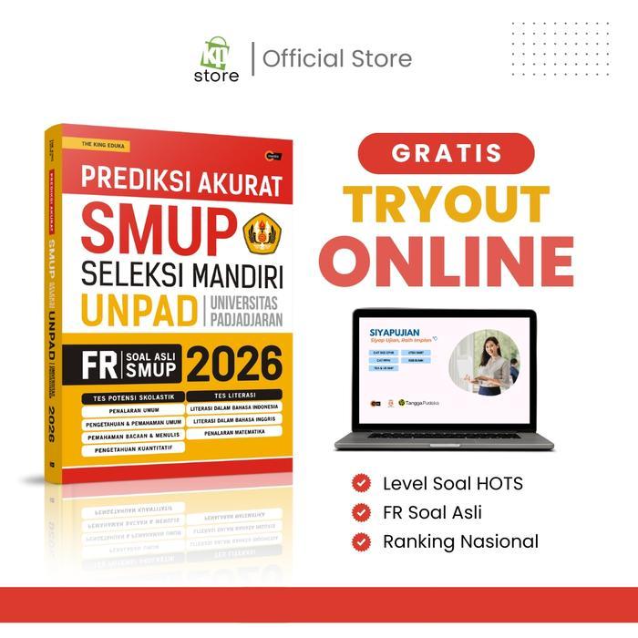 Jual Kawan Pustaka - Buku Prediksi Akurat SMUP UNPAD 2026 - Seleksi ...