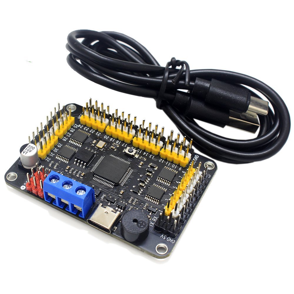 Jual 32 Channel Servo Control Board Robot Servo Controller With Pc And ...