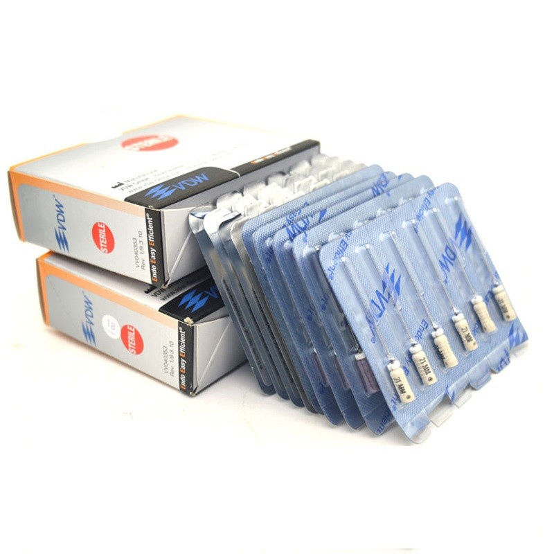 Jual 5PACKS Stainless Steel Dental Endo Files VDW STERILE C-PILOT Files ...