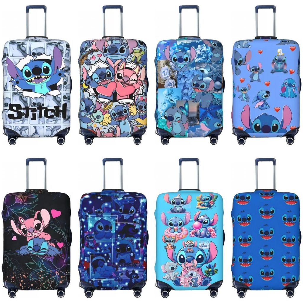 Jual Custom Stitch Funny Suitcase Cover Cruise Trip Protection Flight ...